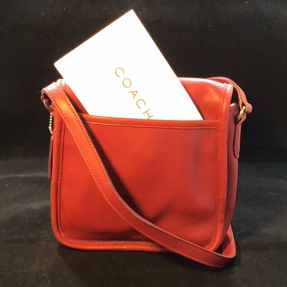Coach | Bags | Rare Red Vintage Coach Court Bag | Poshmark